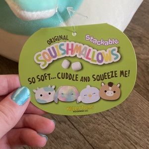 Squishmallows | Toys | Nwt Squishmallow Belana Blue Cow Stackable Plush ...